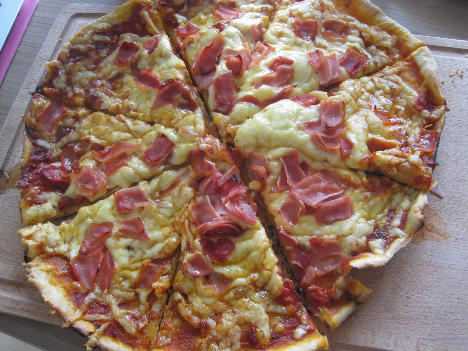 Con cariño, Marcia: Receta: Pizza