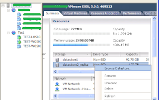 How does move virtual machine (VM) to other datastore - VMware