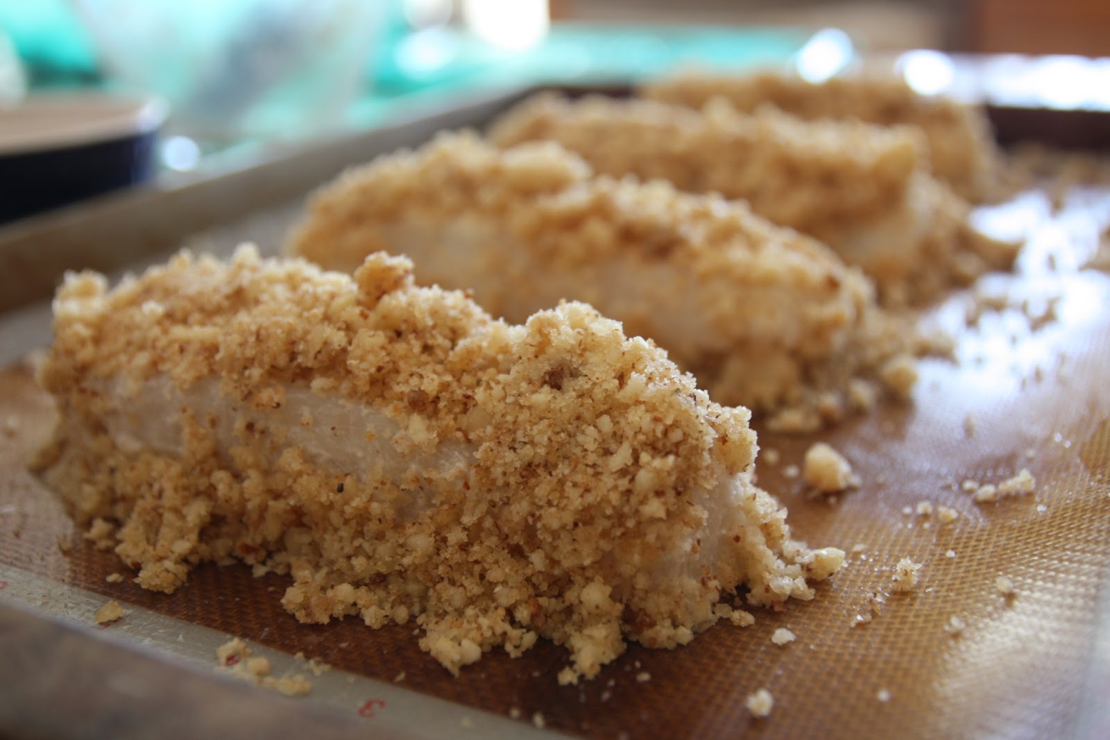 dr. sweet tooth: Macadamia Nut Crusted Cod