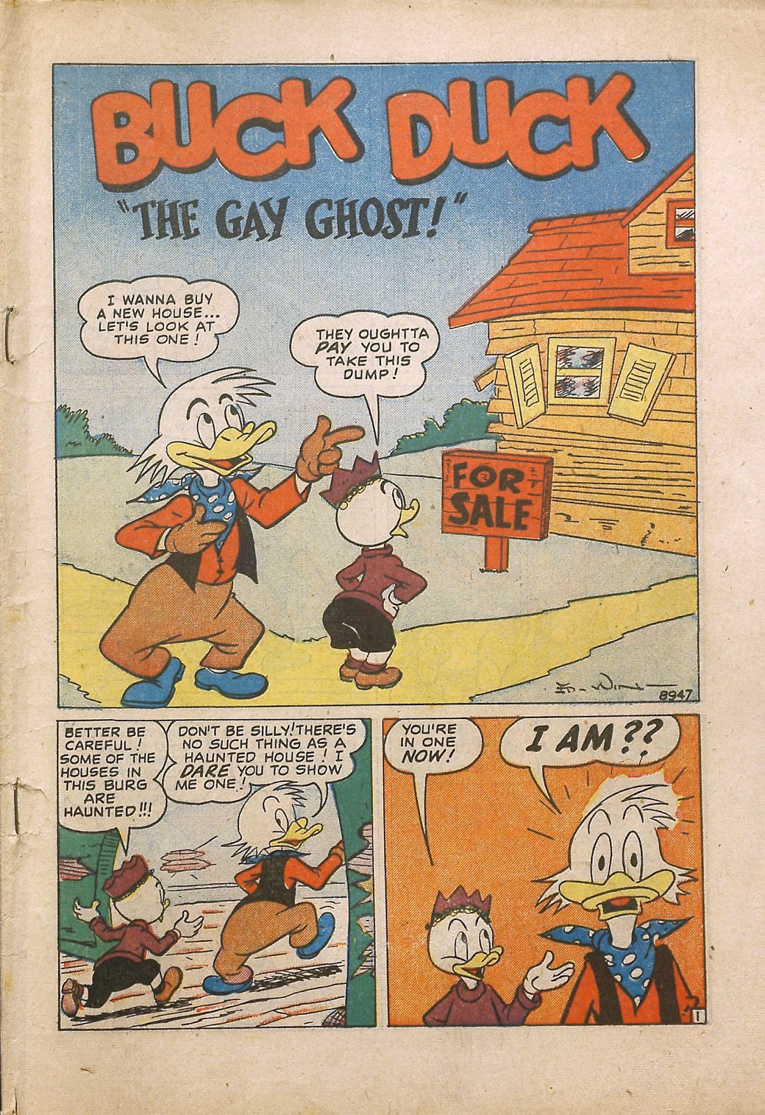 Four-Color Shadows: Buck Duck-Ed Winarski-1951