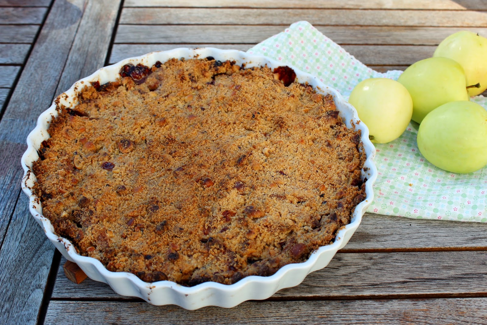 Monicas Matverden: Dessert med epler: Eplecrumble