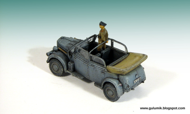 Gulumik Military Models: KfZ 21 Rommel car 1/72