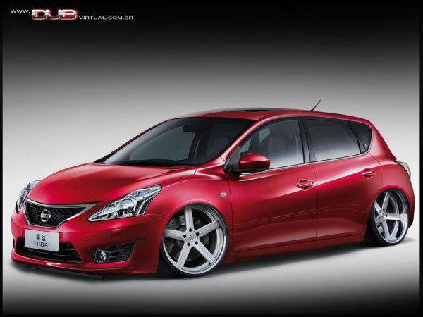 Tunning Customs: Nissan Tiida Rebaixado