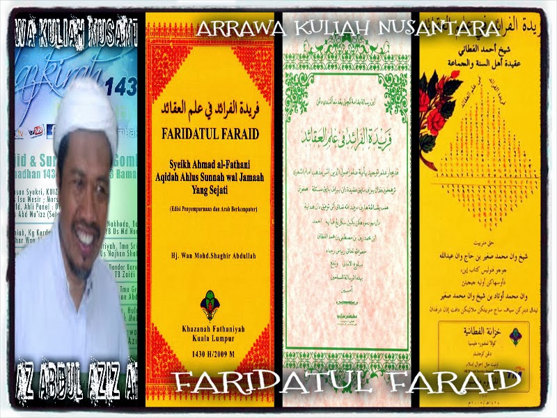 DALAM PROSES UPGRADE: PEMBUKAAN KALAM TAUHID - FARIDATUL FARAID