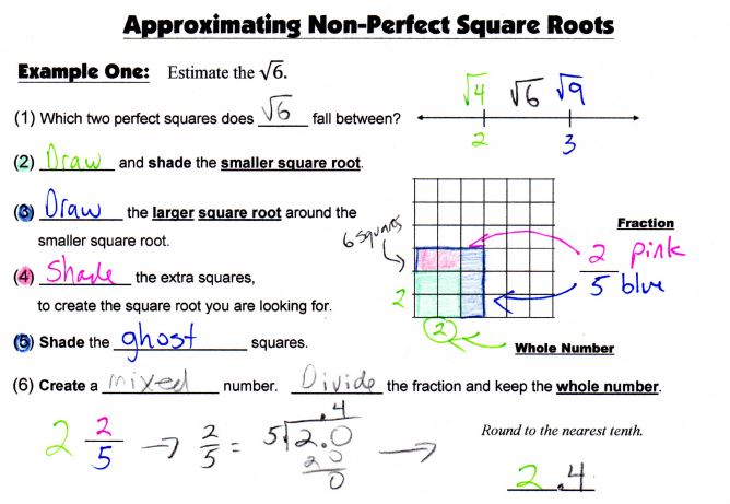Rockstar Math Teacher ★: 8th Grade Math - Unit 5a: Square Numbers and Roots