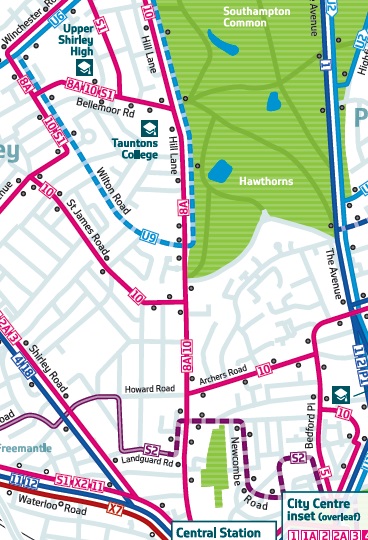 Southampton Bus Update: First changes: Focus on Bellemoor & General ...