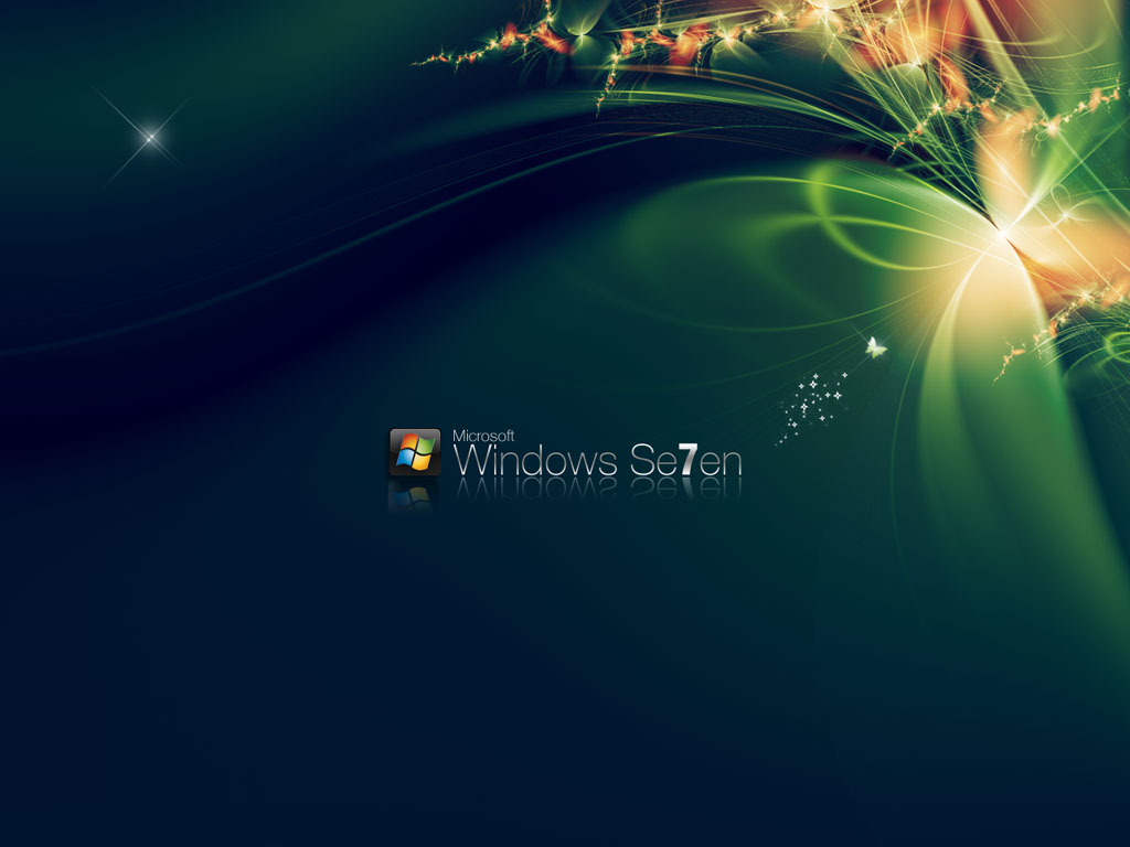 3D Windows 7 Wallpapers