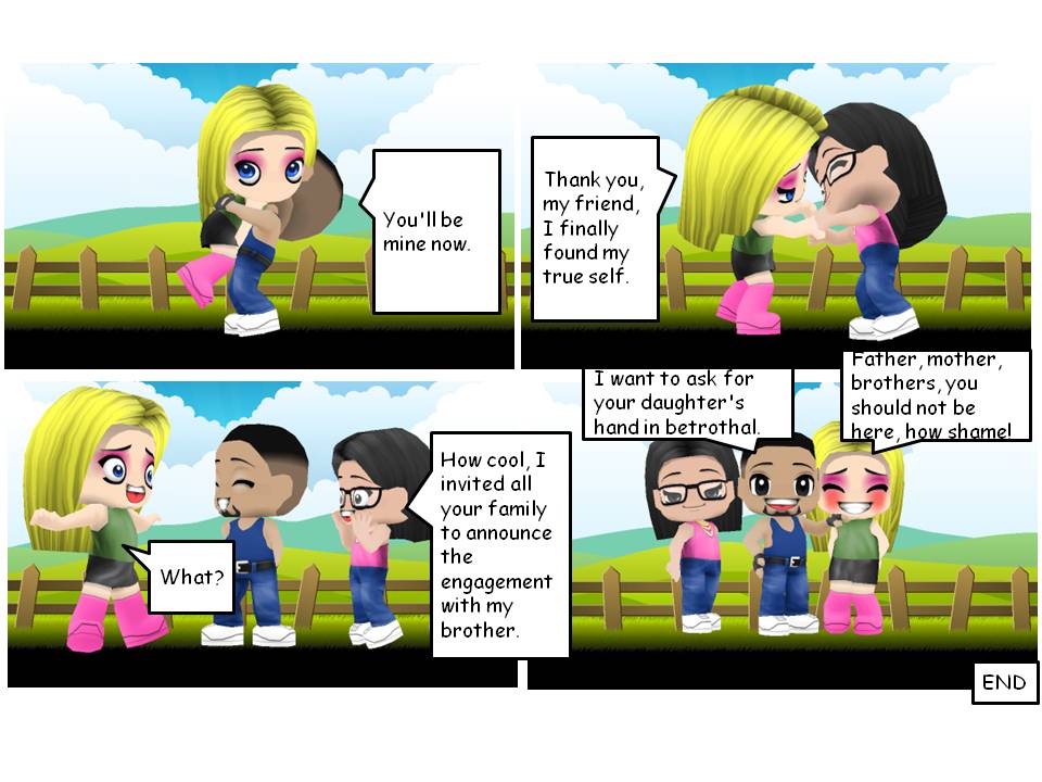Crossdressing Cartoons.: The Transformation.