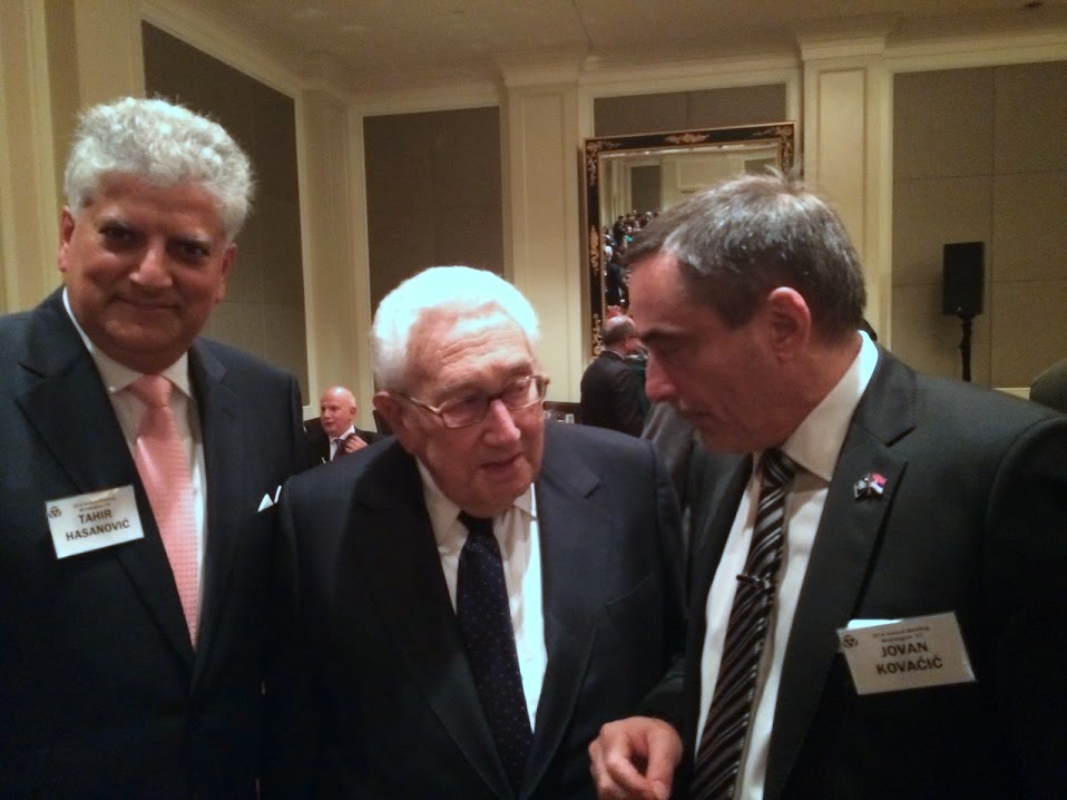 Tahir Hasanović - Biografija: The Honorable Henry Kissinger PhD