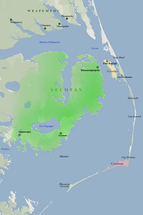 U.S. Timeline: 1585 - the first Roanoke Colony