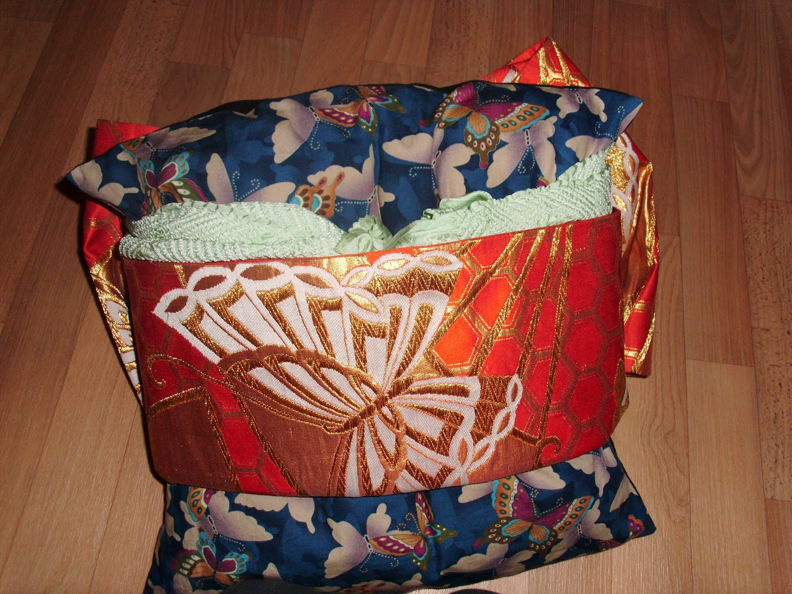 IKI KIMONO: Tateya musubi tutorial (+ Obiage and Obijime) 2nd part