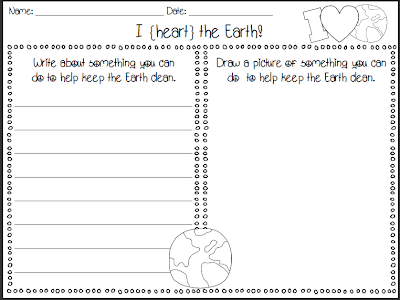 Teachery Tidbits: Earth Day {freebie}