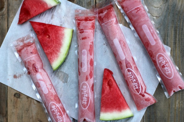 Me and My Pink Mixer: Homemade Watermelon Ice Pops