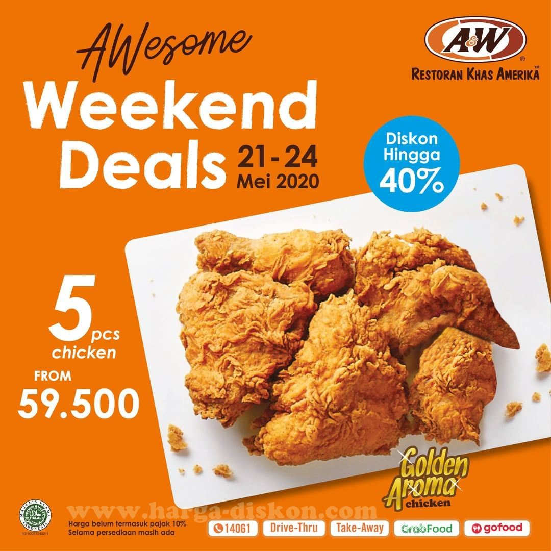 Promo A&W RESTORAN Terbaru