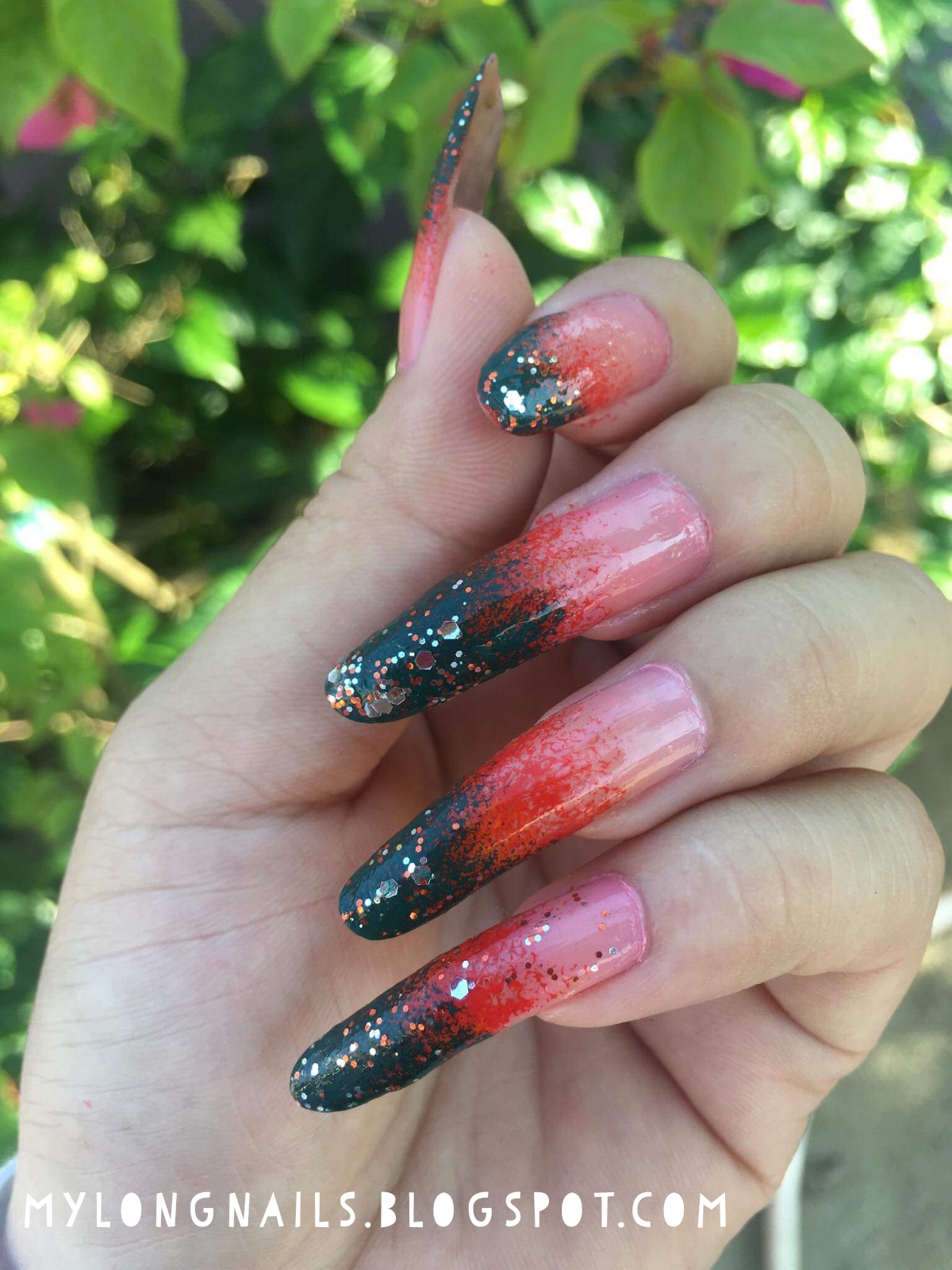 Long Nails: Giang's super sexy natural long nails - 4