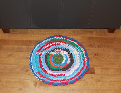 Posh Pooch Designs Dog Clothes: Round Dog Mat Crochet Pattern