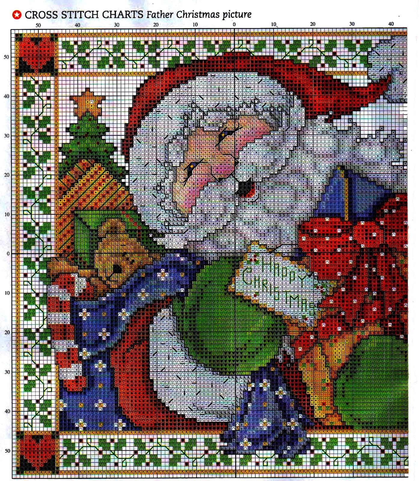 Punto croce - Schemi e Ricami gratuiti: Punto croce per Natale: Happy ...