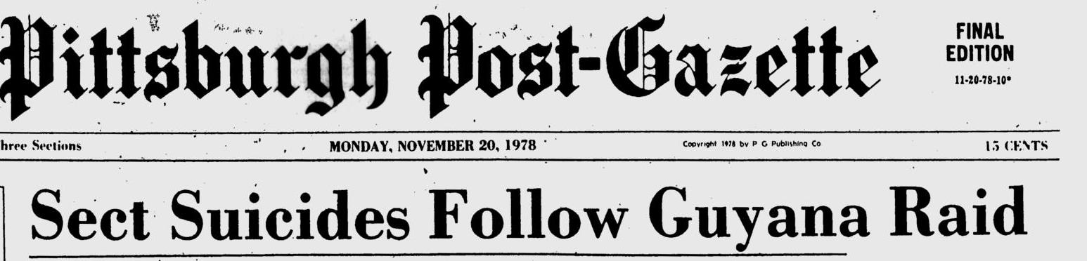 StevenWarRan Research: Nov. 20, 1978, Pittsburgh Post-Gazette - AP,