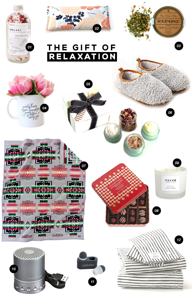 Bubby and Bean ::: Living Creatively: Gift Guide // Rest + Relaxation