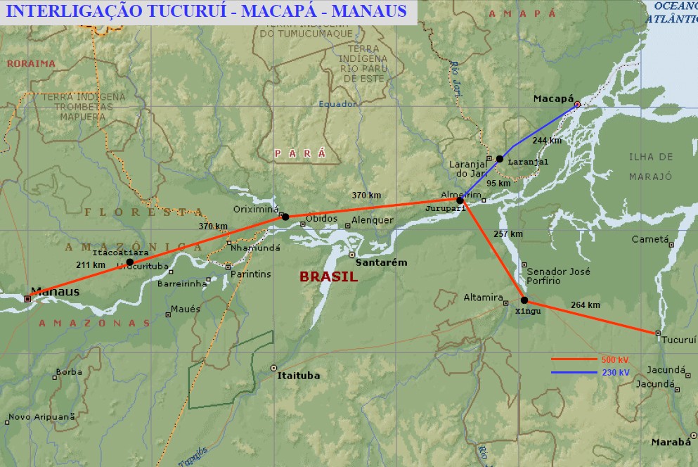Zona de Risco: Megaprojeto de engenharia: Linhão Tucuruí-Macapá-Manaus