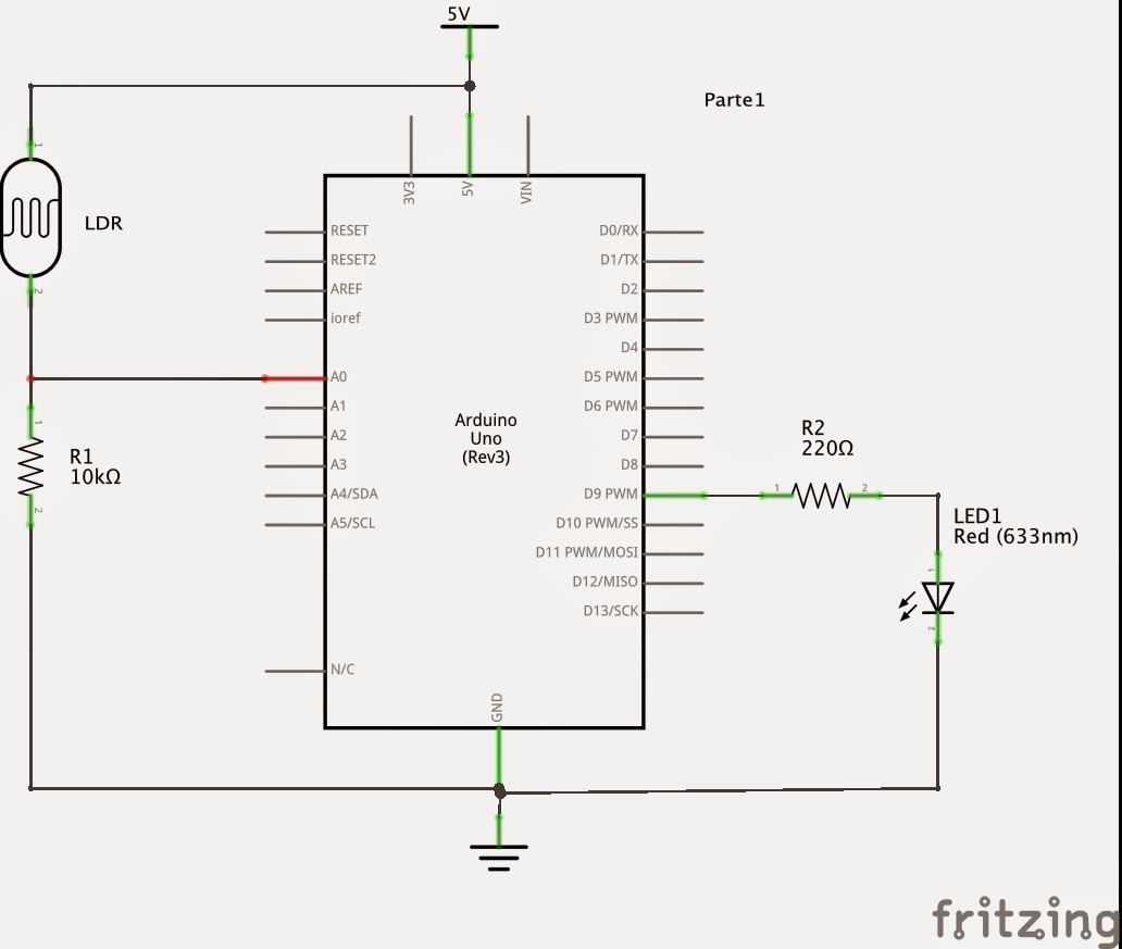 Electrónica fácil: Interruptor crepuscular con LDR y Arduino