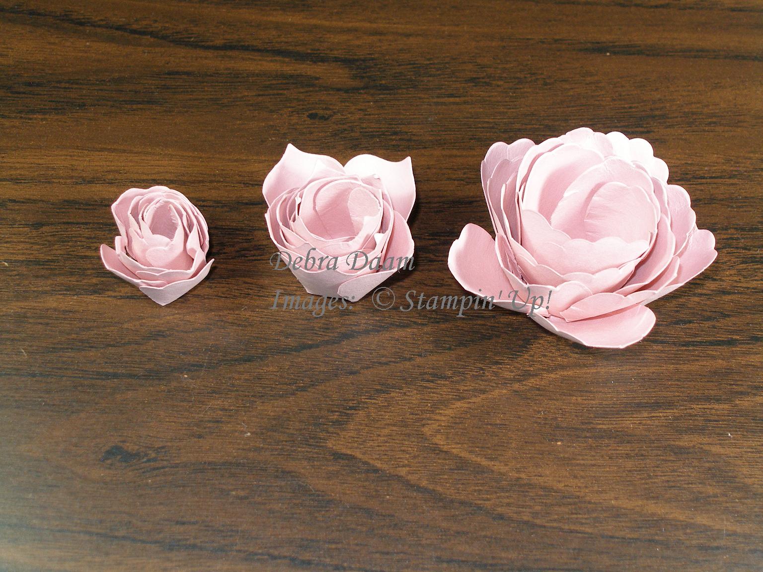 Debra's Stamp Life: Fun Flowers Rose Tutorial