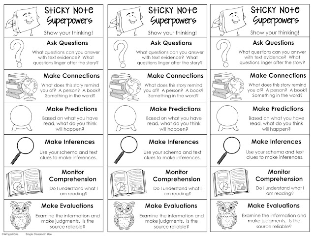 Winged One - Helping students find their wings: Reading Comprehension ...