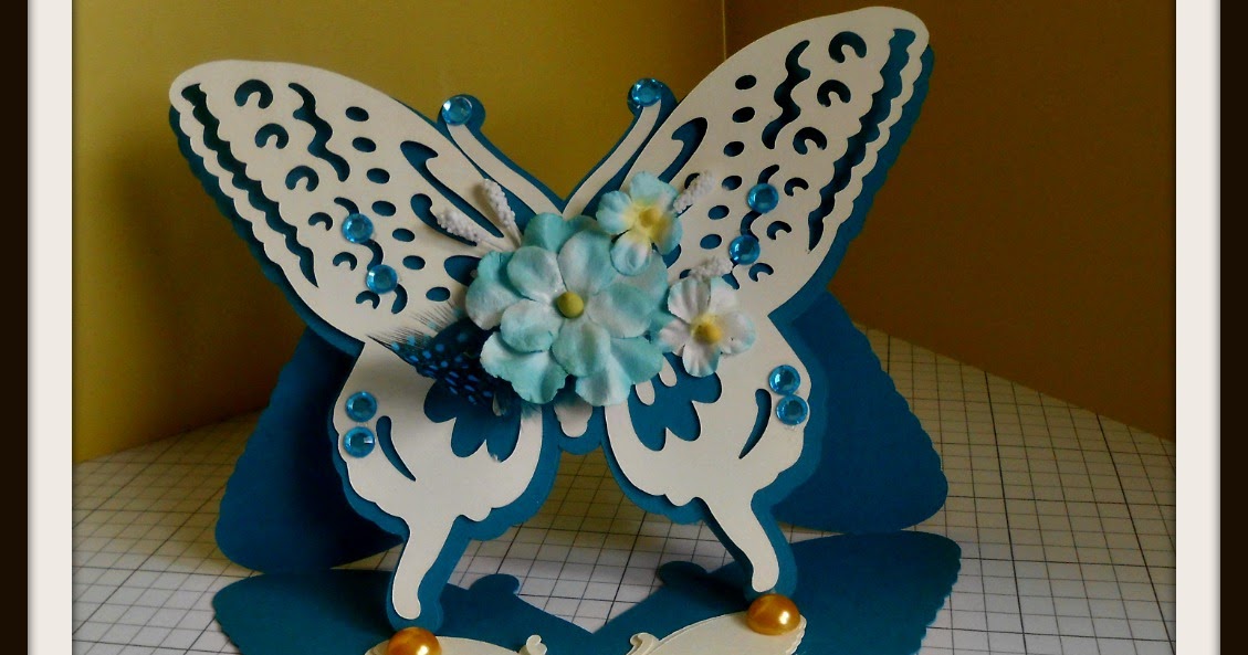 Cathyplus5: Butterfly Easel cards