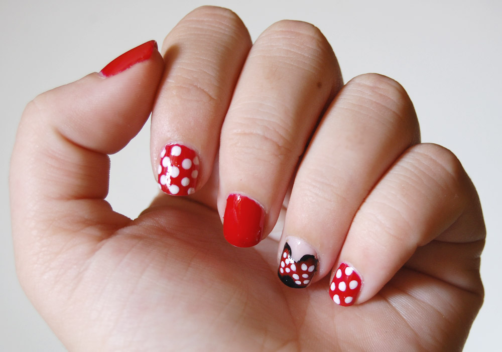 Uñas de Minnie - Imagui