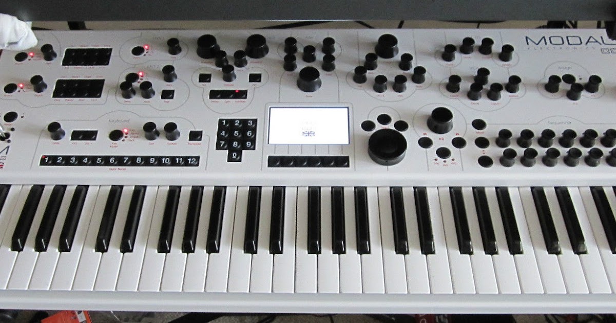 MATRIXSYNTH: modal 002 synth keyboard