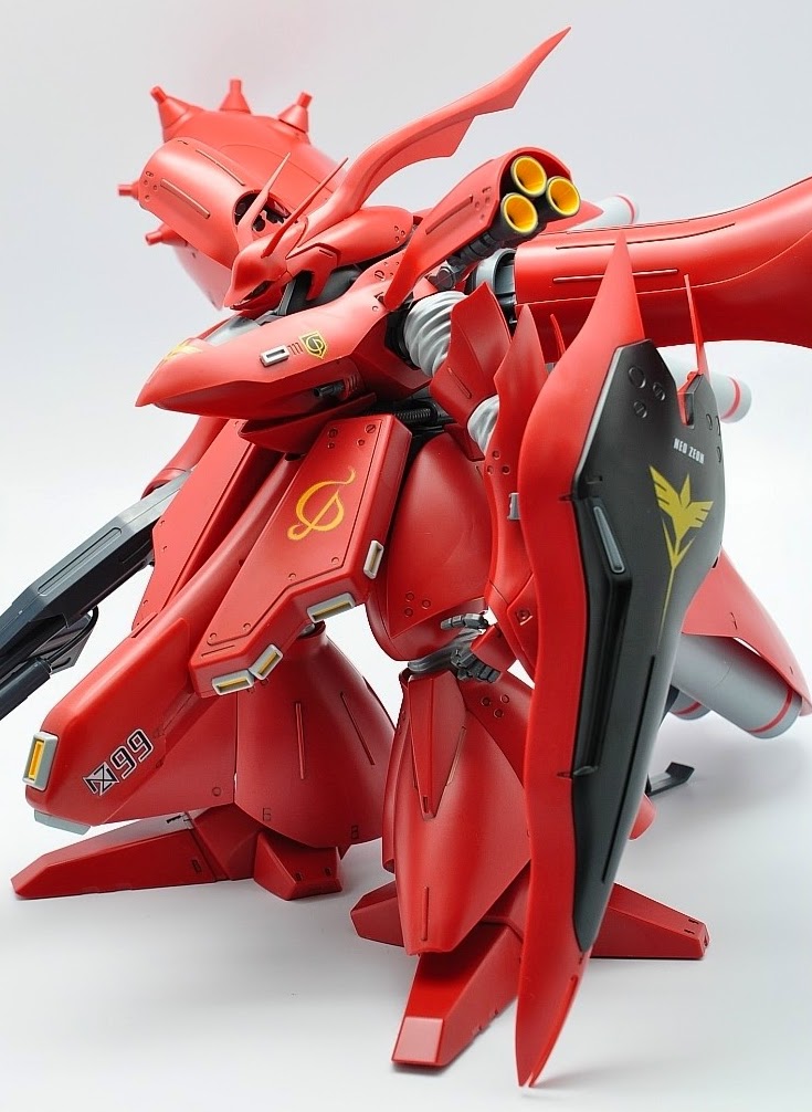 GUNDAM GUY: RE/100 MSN-04 II Nightingale - Review by Strike Gundam Holic