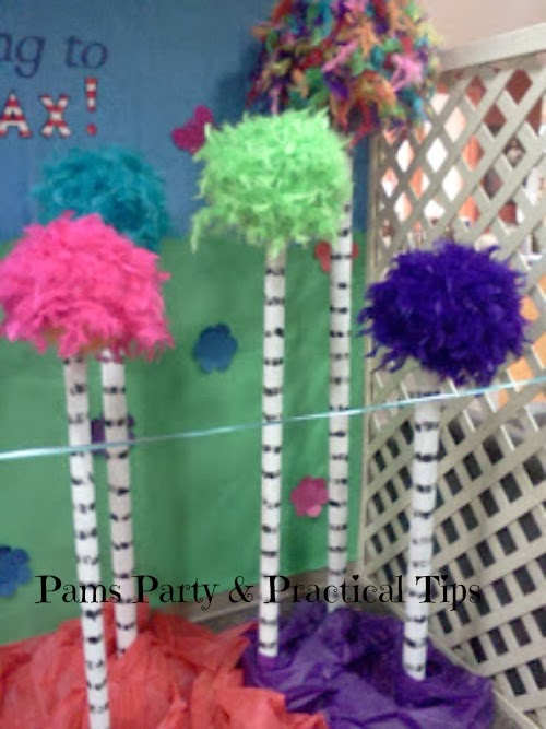 Pams Party & Practical Tips: How to Make a Truffula Tree