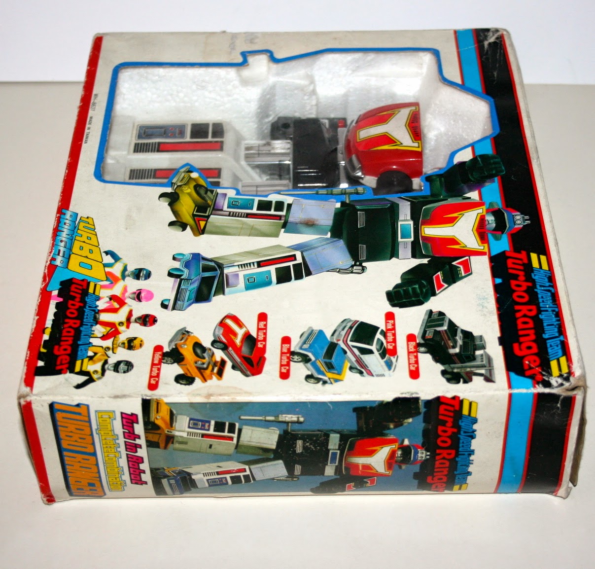 EL DRAGON DORADO: TURBO RANGER POWER RANGER HIGH SPEED FIGHTING TEAM