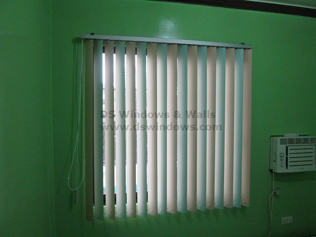 PVC Vertical Blinds: Green Color for Cooler and Fresher Look in Lucena ...