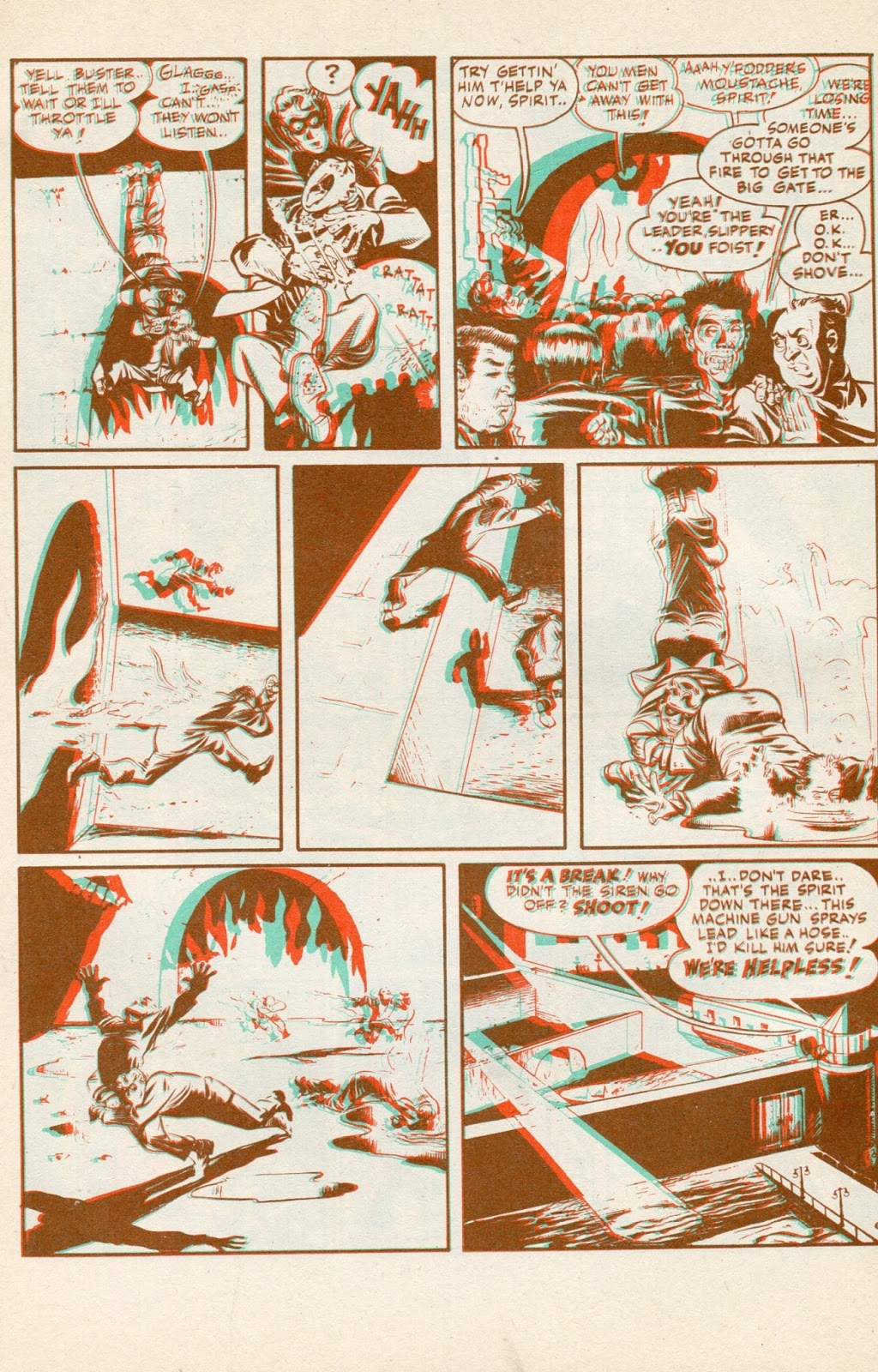 Saved From The Paper Drive: Comic Book Short Story~3D Spirit #1