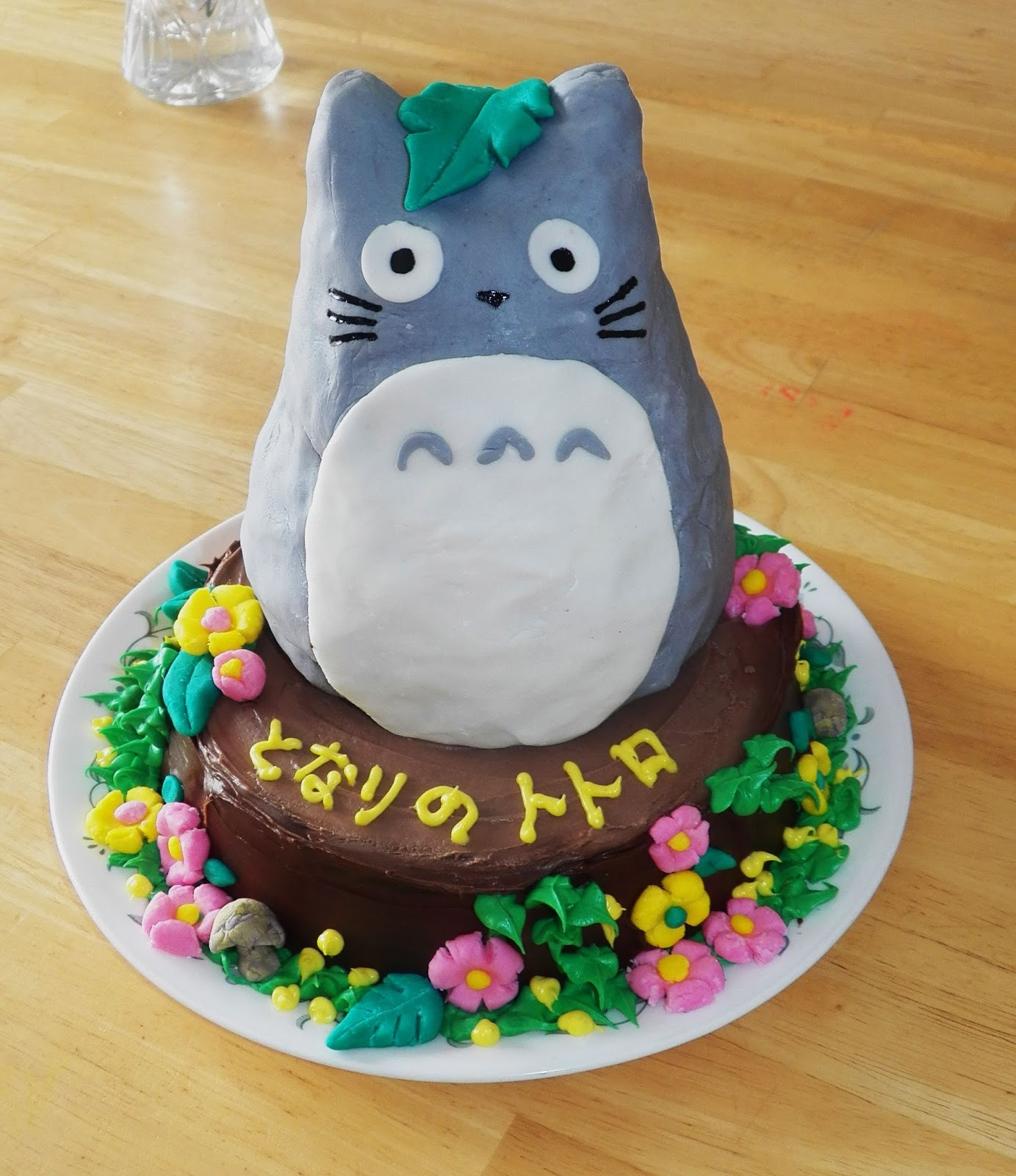 H-doodle: My favourite "Totoro" cake!