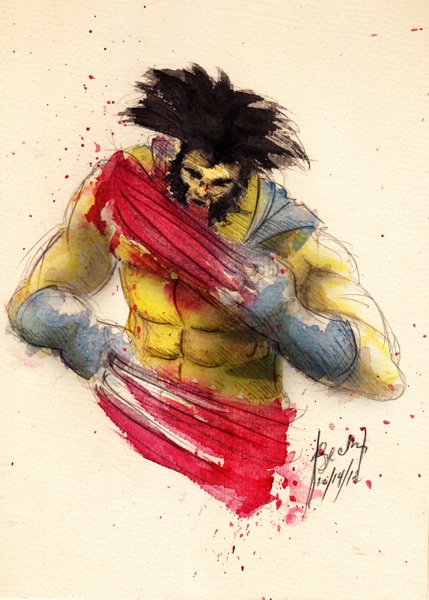 "gonna bleed ya!" - wolverine