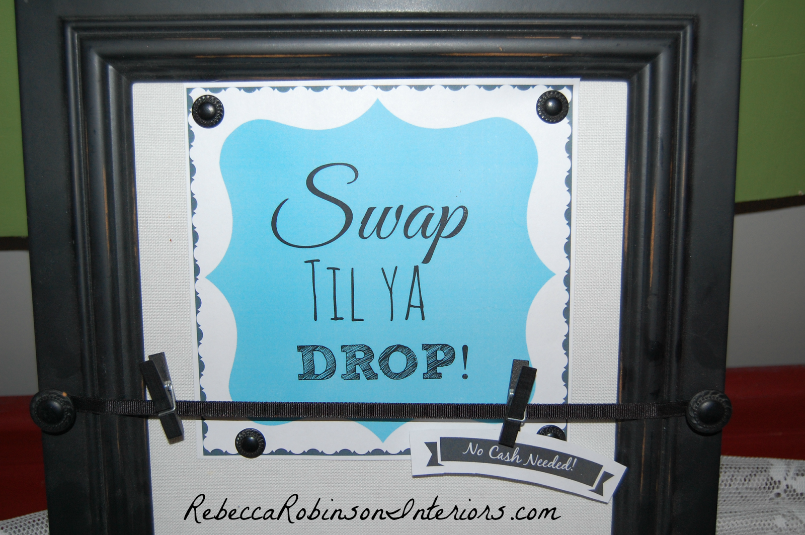 Rebecca Robinson Interiors: How to Host a Swap Party