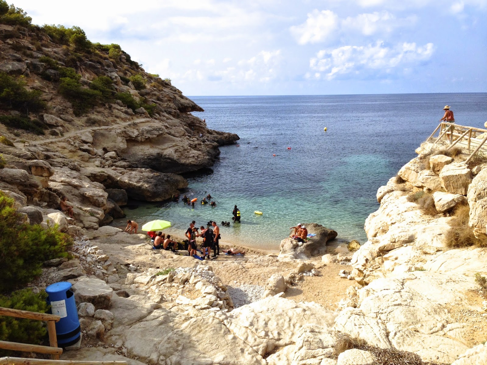 Sector Vertical: Buceo en Racó Conill