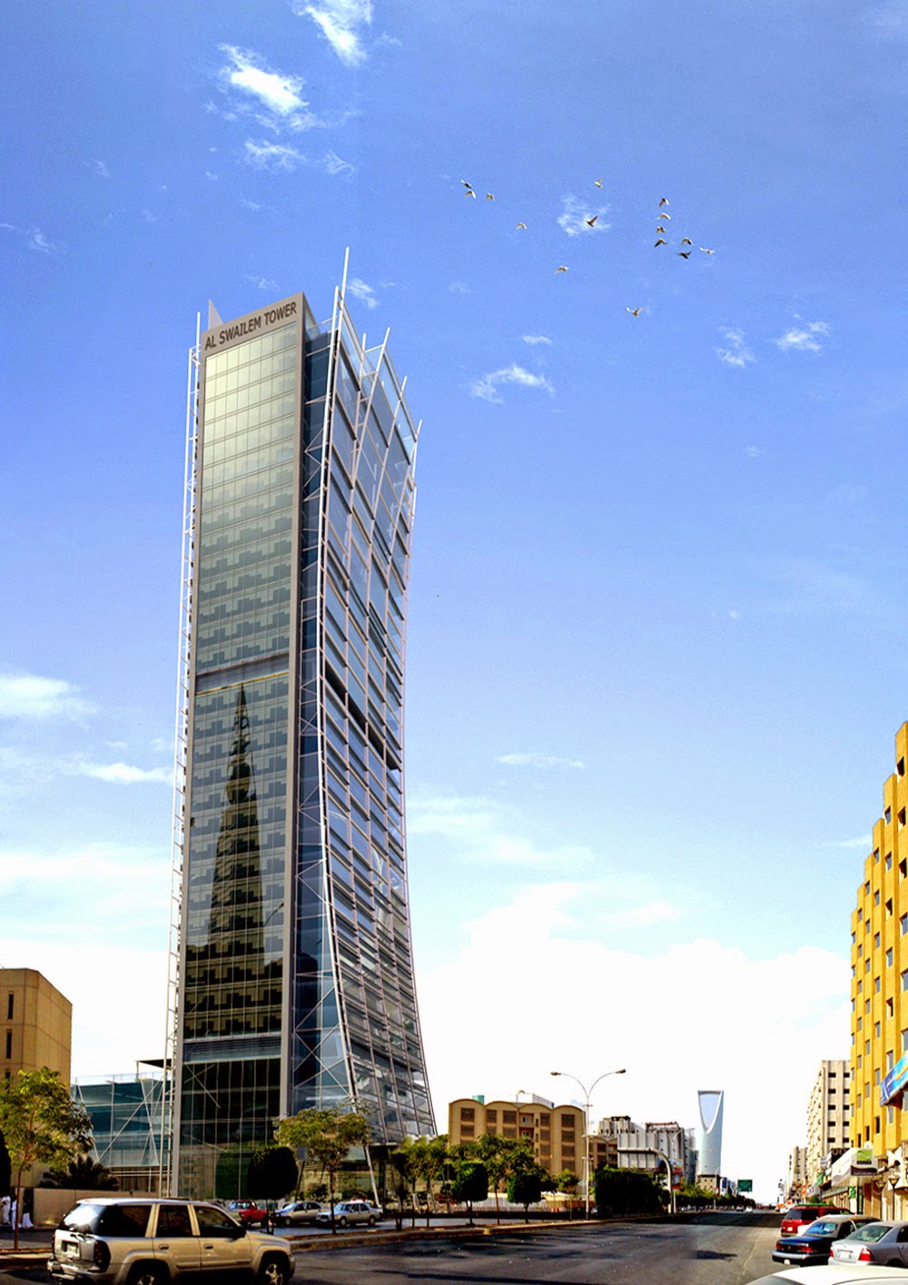 Fabio in Saudi: Riyadh skyscrapers