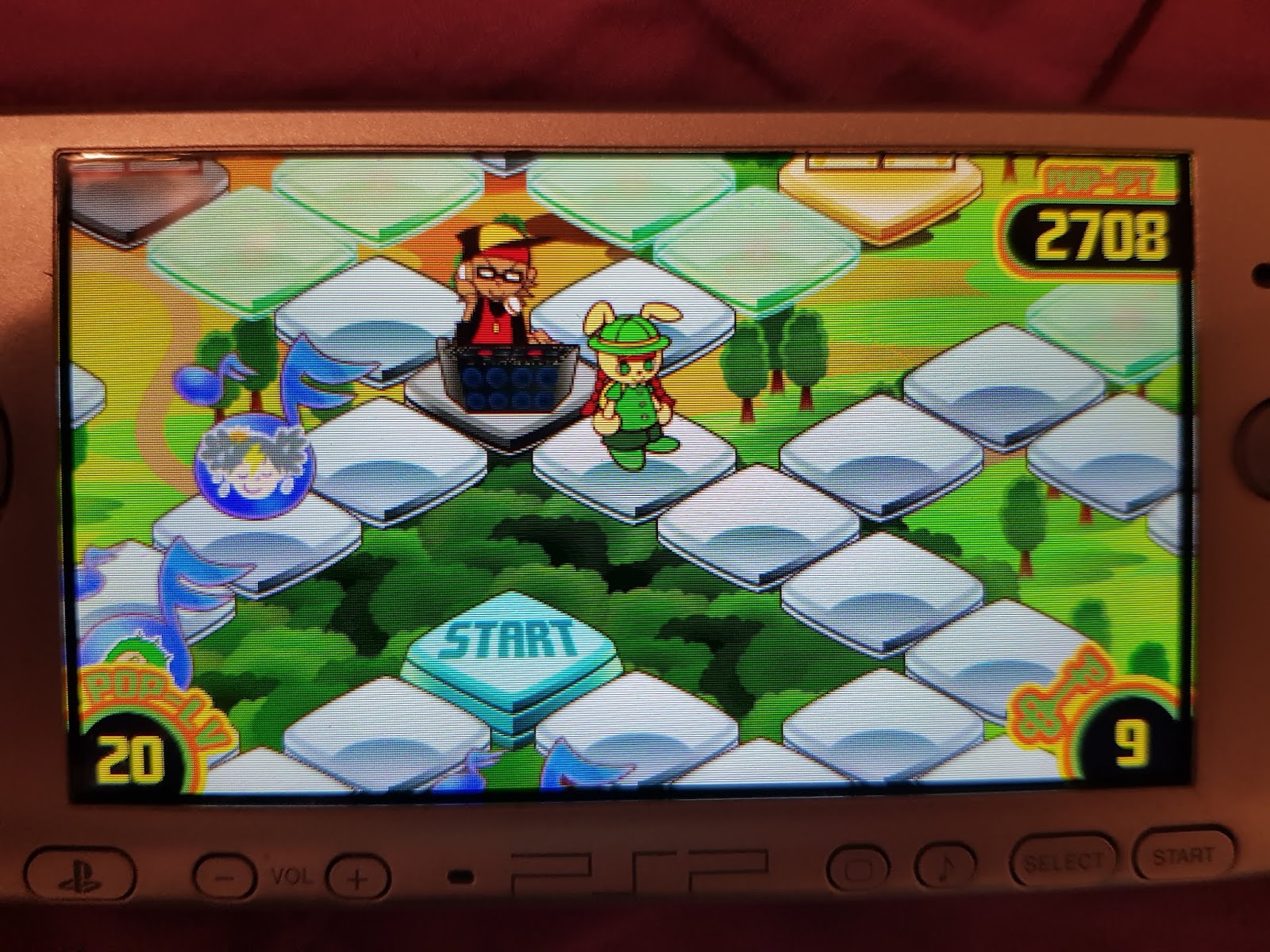 Emerald Rangers: Pop 'n Music Portable (PSP) Review.