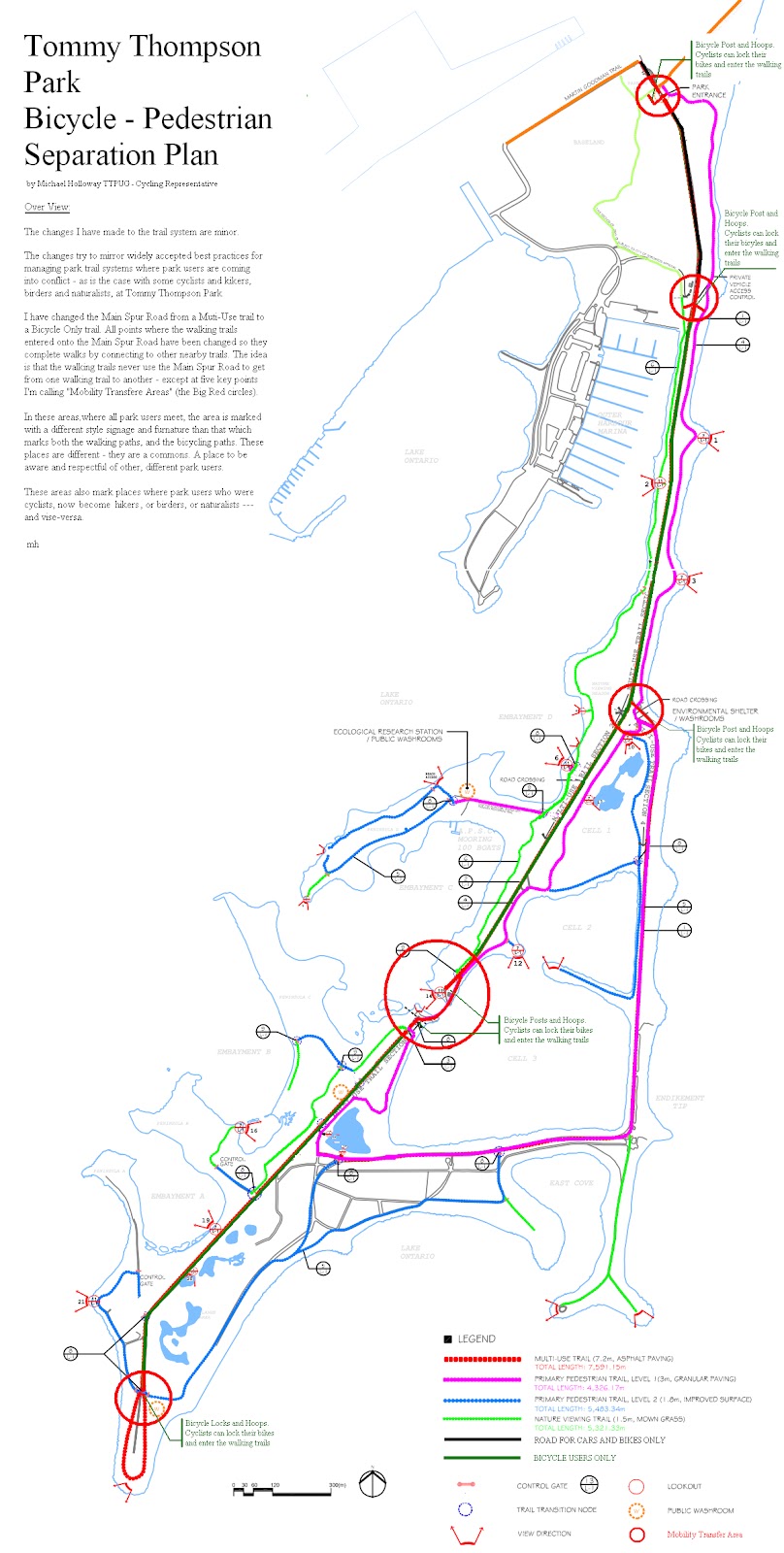 Michael Holloway's FilterBlogs: Tommy Thompson Park Separated Bicycle ...