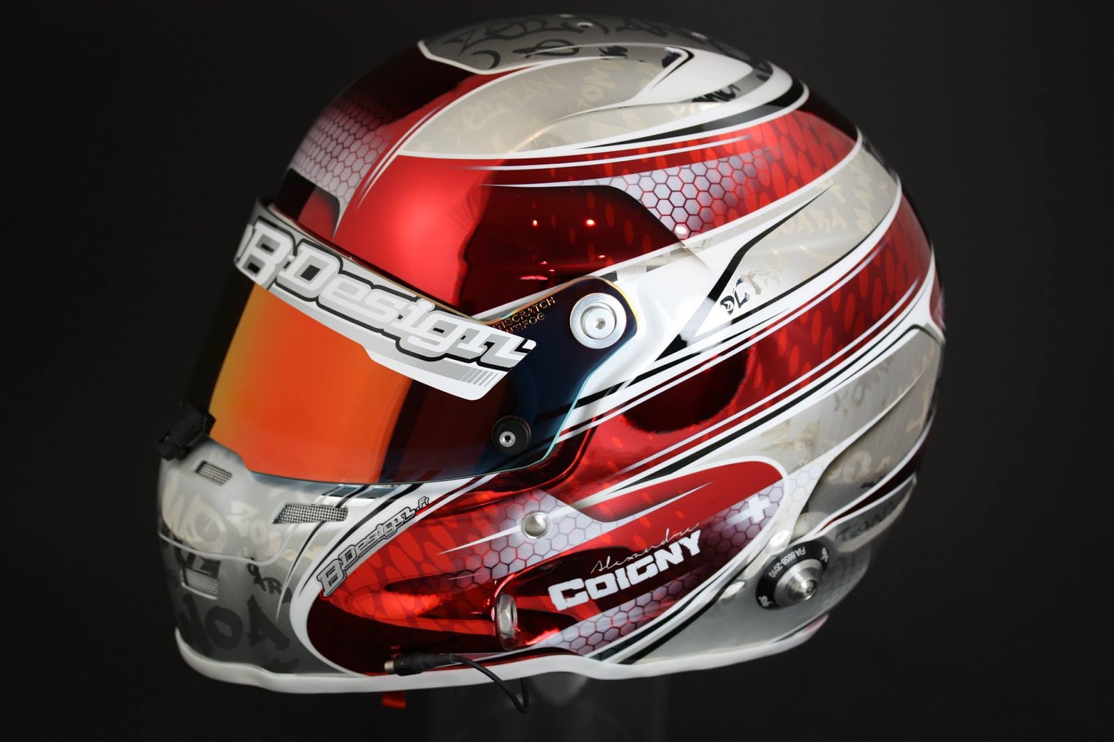 Racing Helmets Garage: Stilo ST5 A.Coigny 2015 by B-Design