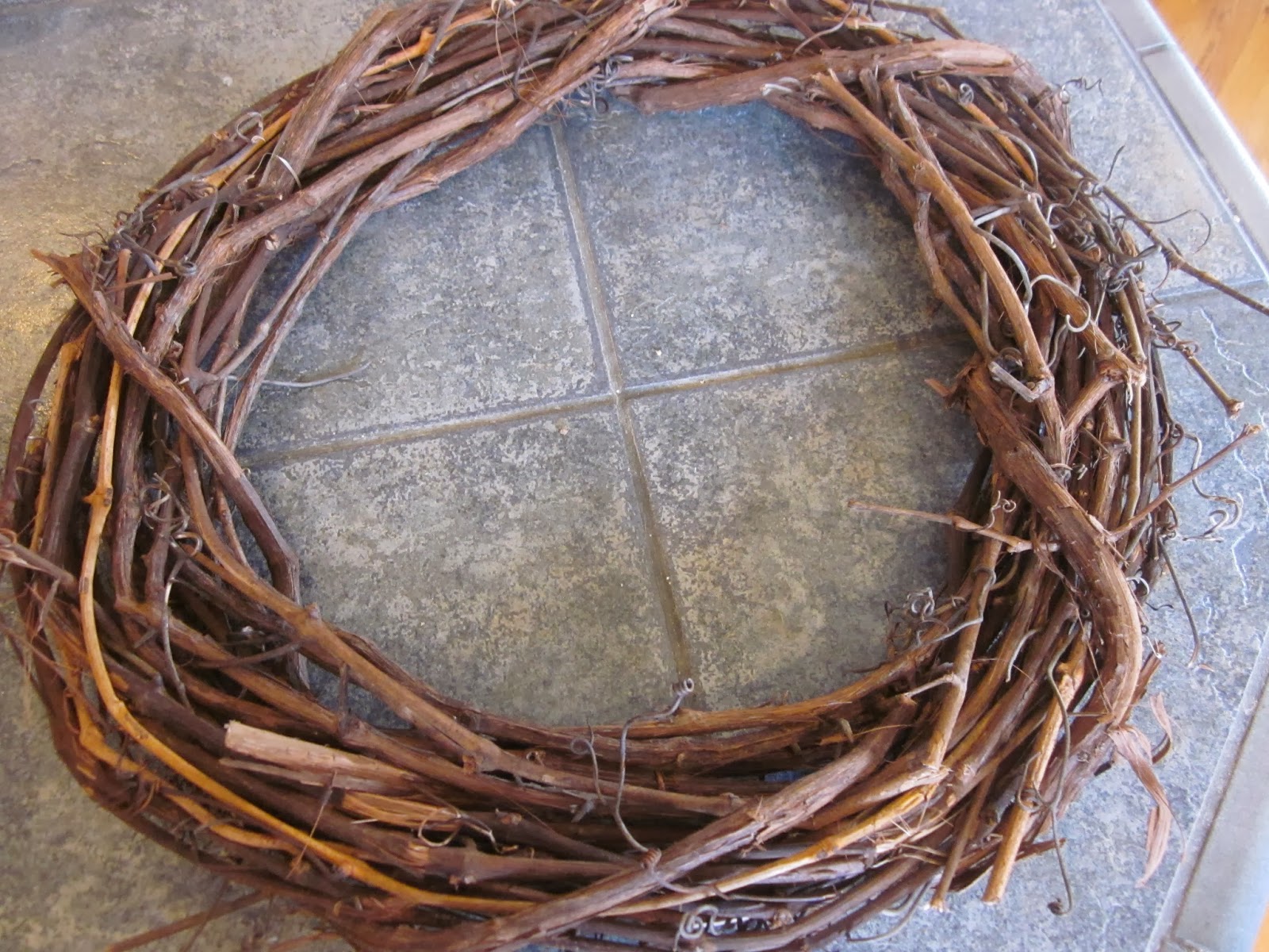 Queen B Creates: Natural Wreath