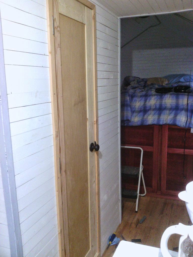 A Tiny Home Companion: Bathroom Door And A Linen Closet All Rolled Into ...