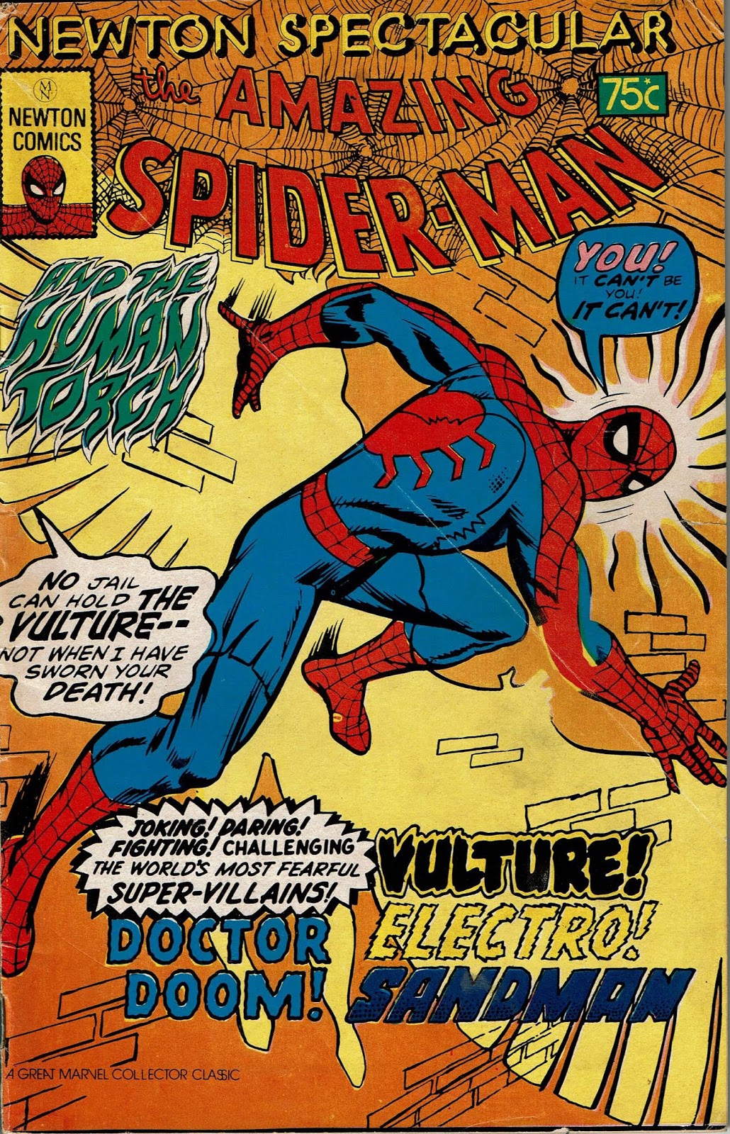 notes from the junkyard: Newton Spectacular: The Amazing Spider-Man