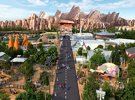 New Cars Land Concept Art | Pixar Post