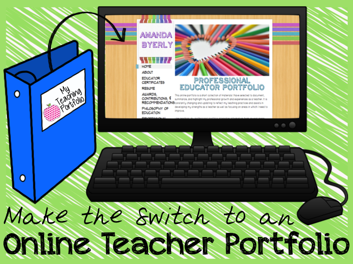 the Take Home Teacher: Online Teacher Portfolio