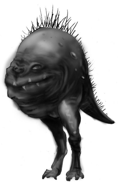 MHill's Blog: Bald monster thing