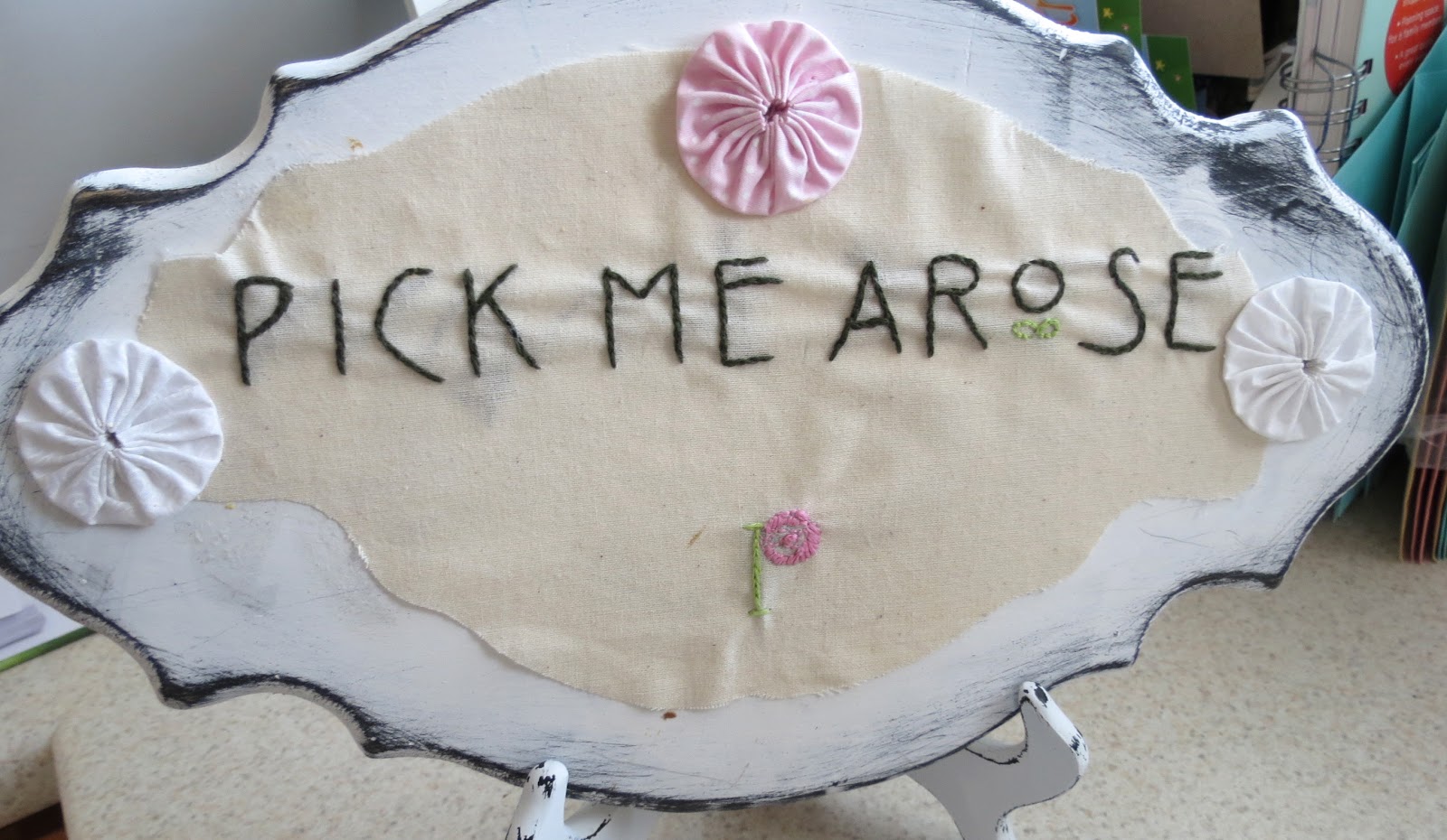 The Simple Craft Diaries: Craft Fair Thrifty Sign